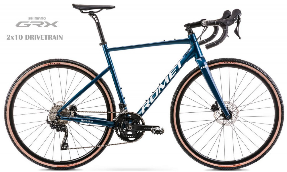 Polkupyörä Romet Aspre 2 2022 blue-grey - Bikko-pyorat.fi